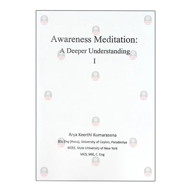 Awareness Meditation A Deeper Understanding | Buy Online | BuddhistCC ...
