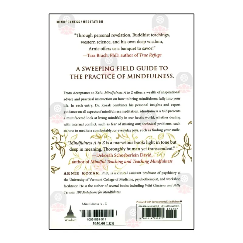 Mindfulness A To Z | Buy Online | BuddhistCC Online BookShop