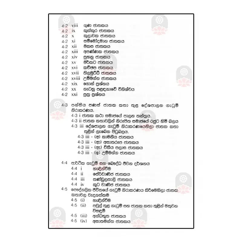 Pansiya Panas Jathaka Potha Saha Getum Nirakaranaya | Buy Online ...